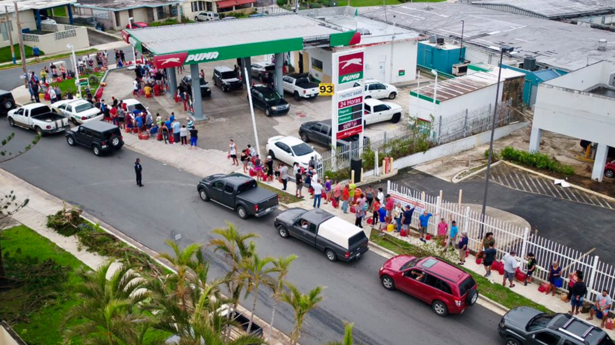 Continúa la desesperación por gasolina y diesel en Puerto Rico ...