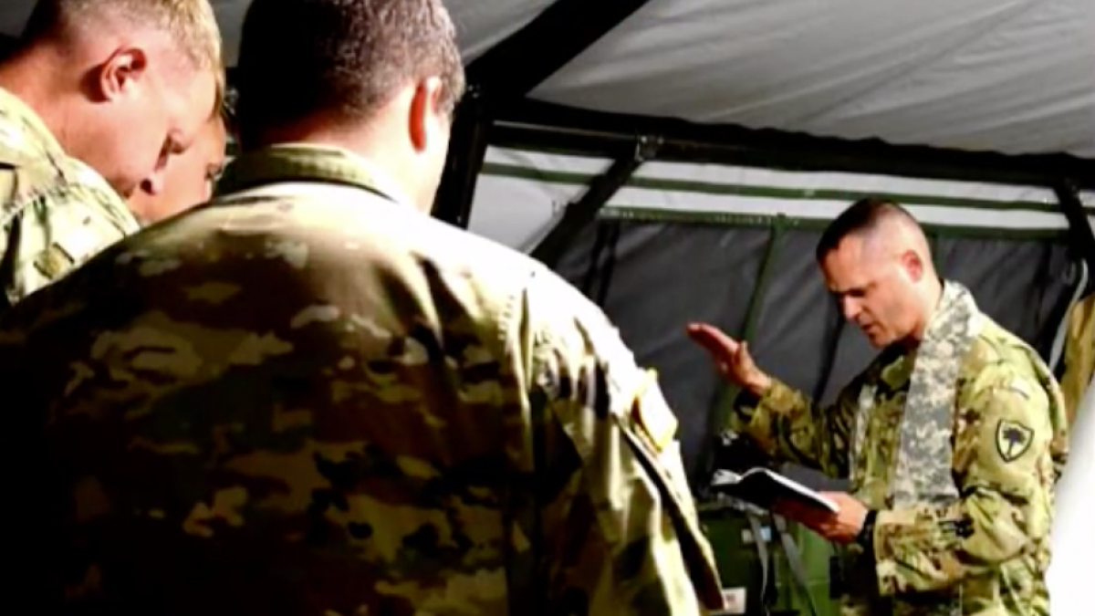 Capellán de la Reserva del Ejército en el Caribe compara el aislamiento ...