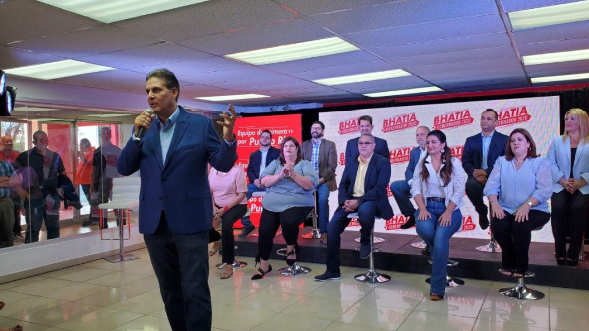 Eduardo Bathia presenta su equipo de campaña – Telemundo Puerto Rico