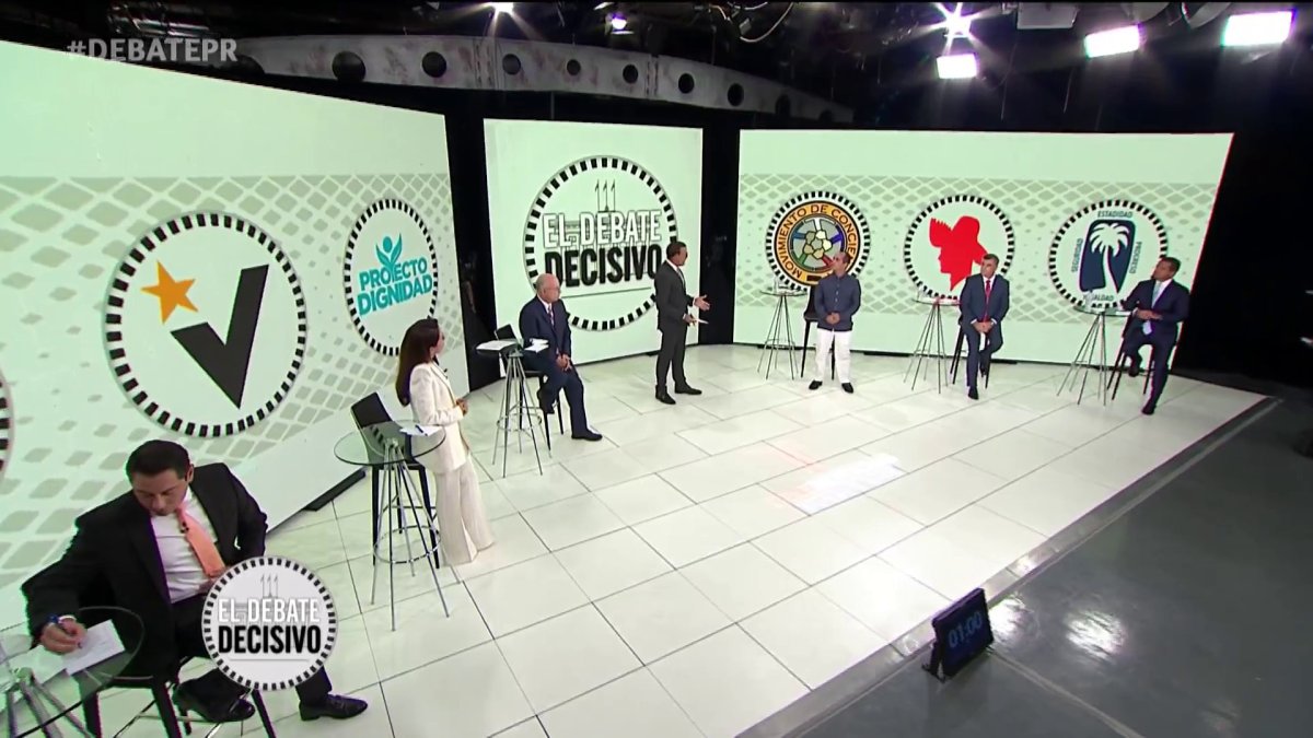 Primera ronda del Debate Decisivo – Telemundo Puerto Rico