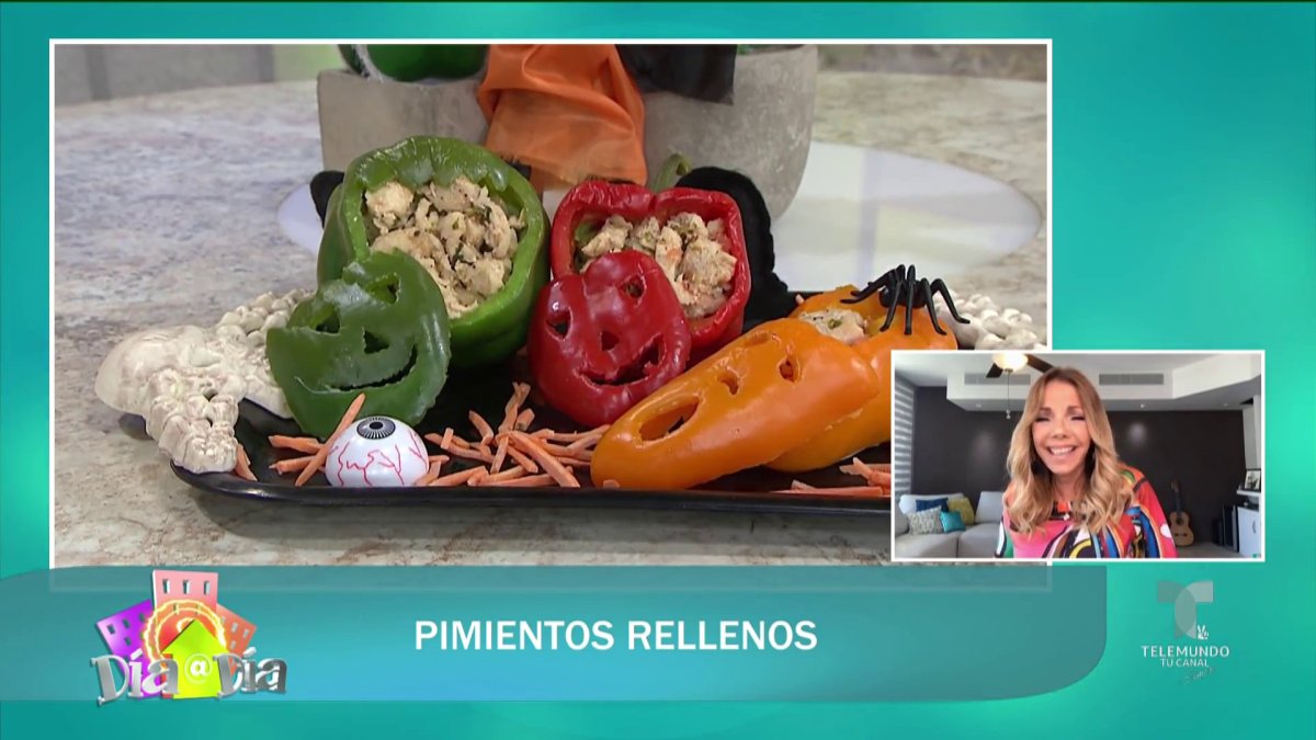Cocina al día: pimiento relleno – Telemundo Puerto Rico