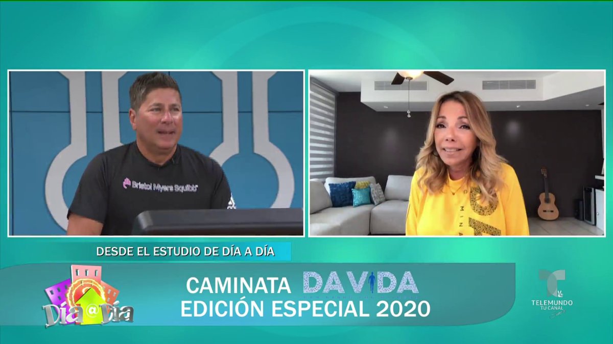 Da Vida: Dagmar se conmueve en el inicio de la caminata 2020 ...
