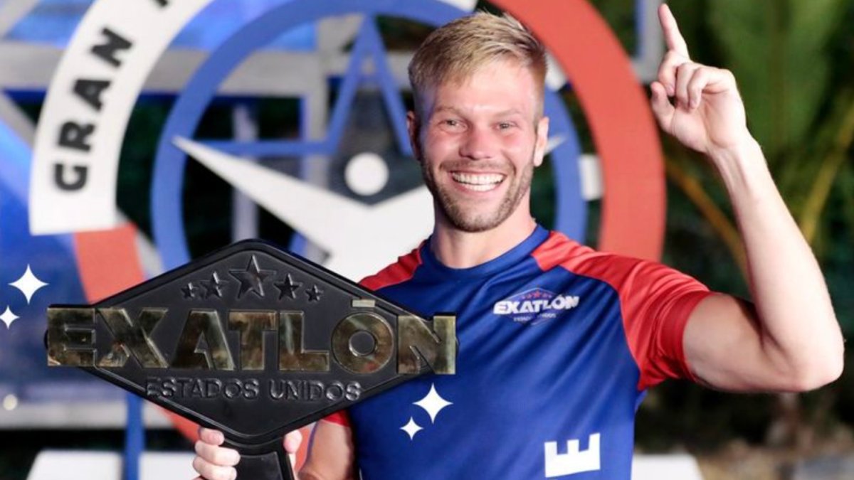 Nate Burkhalter es el gran campeón de la cuarta temporada de Exatlón ...