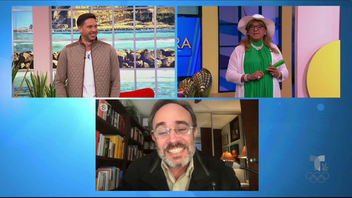 La doctora Alba Bosa está feliz con la visita de Gato – Telemundo ...