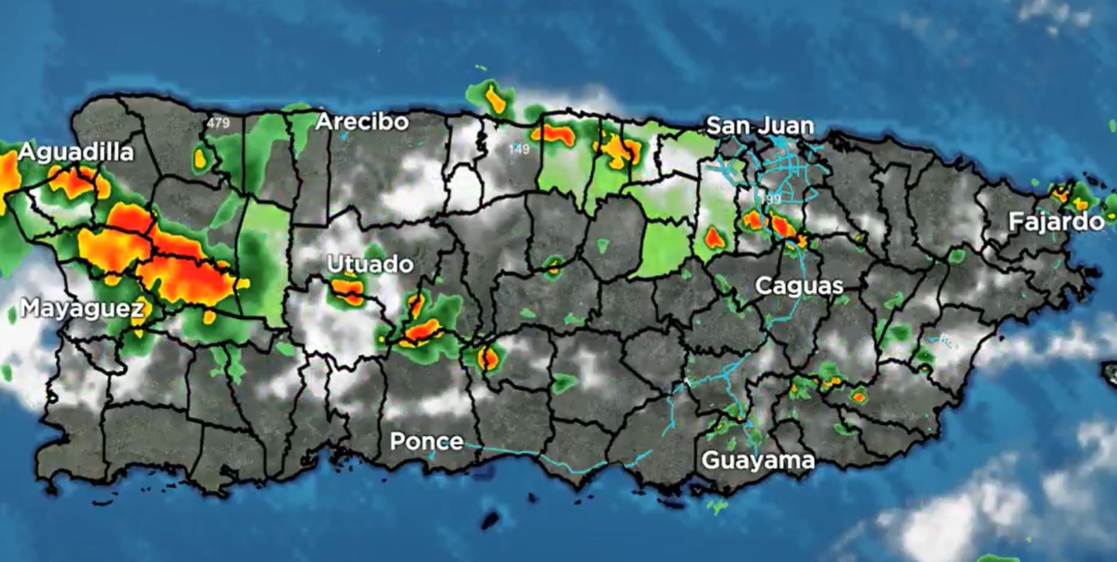 Advertencia de inundaciones para varios municipios – Telemundo Puerto Rico