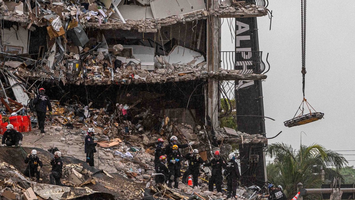 Investigan causas del derrumbe del edificio en Surfside – Telemundo ...