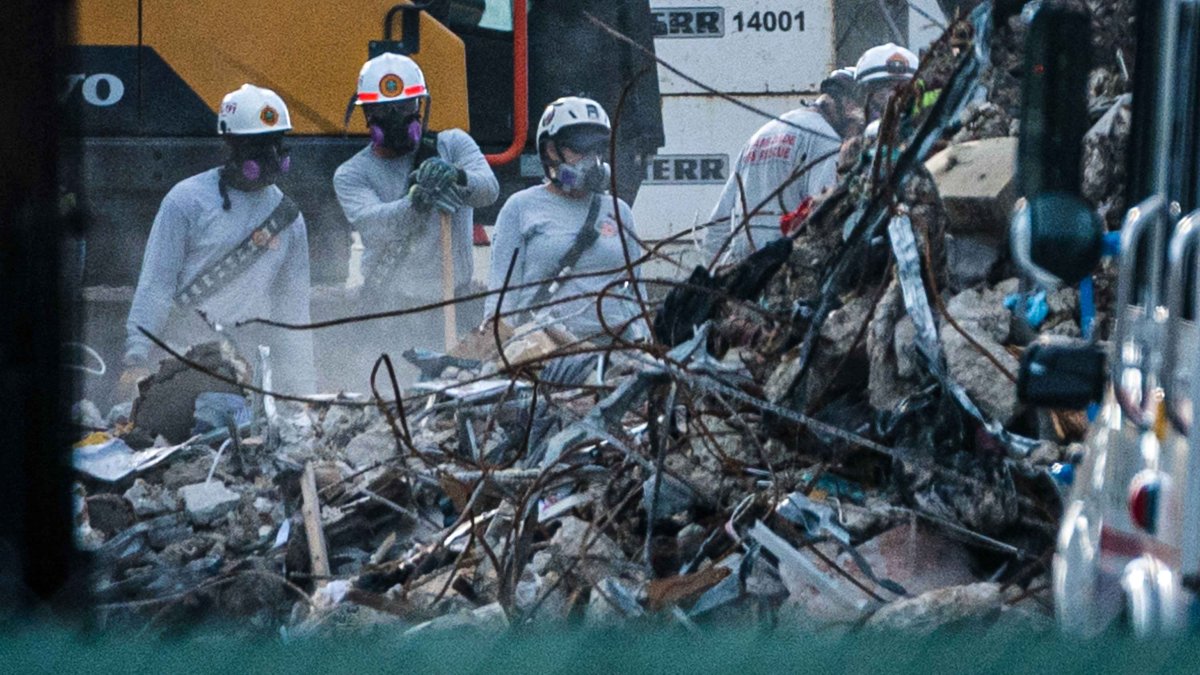 Derrumbe en Miami Beach: ¿Cuántos días se puede sobrevivir bajo ...
