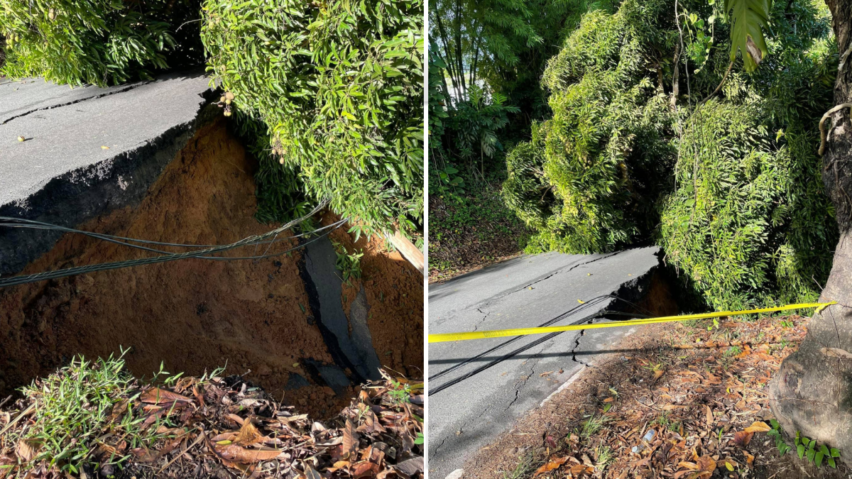 Enorme derrumbe cierra carretera PR-159 en Corozal – Telemundo Puerto Rico