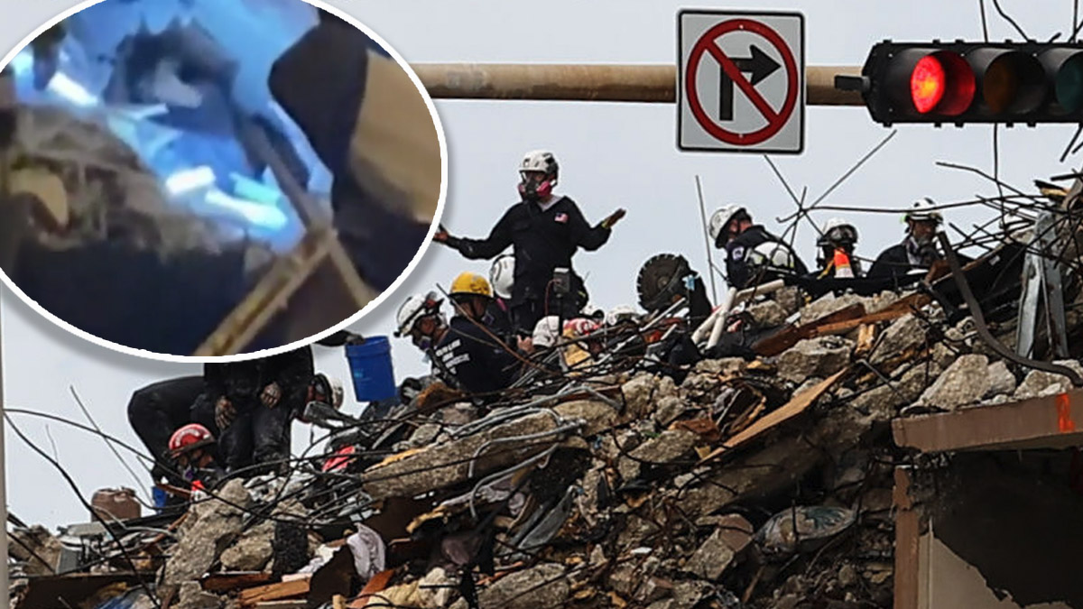 Hablan testigos del trágico momento después del derrumbe en Miami Beach ...