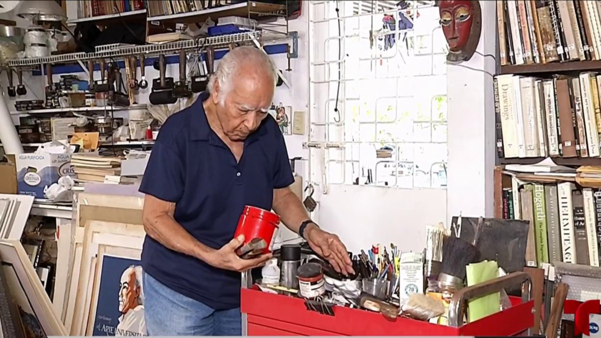 José Alicea sigue activo en su taller a los 93 años – Telemundo Puerto Rico