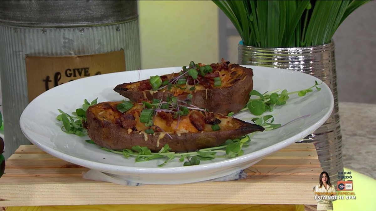 Cocina al Día | “Batata skins” – Telemundo Puerto Rico