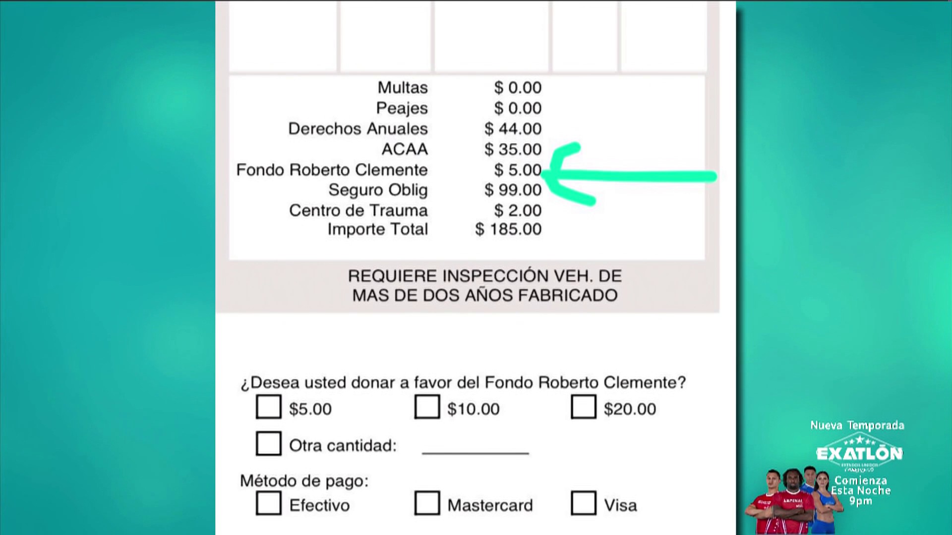“Donación obligatoria”: DTOP cobrará $5 adicionales por el marbete ...