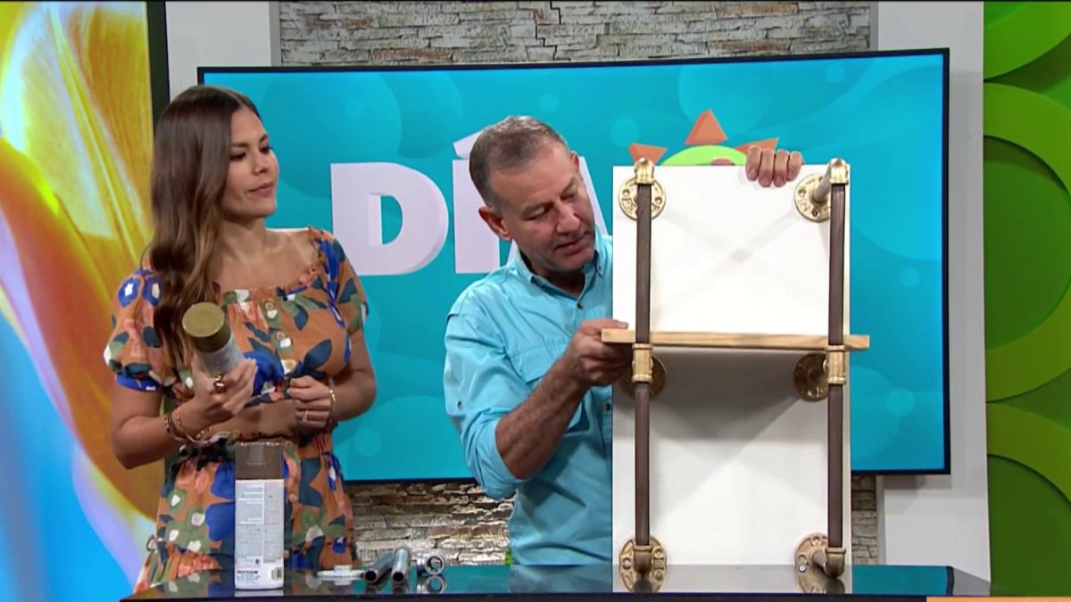 Cómo hacer un tablillero con tubería de agua – Telemundo Puerto Rico