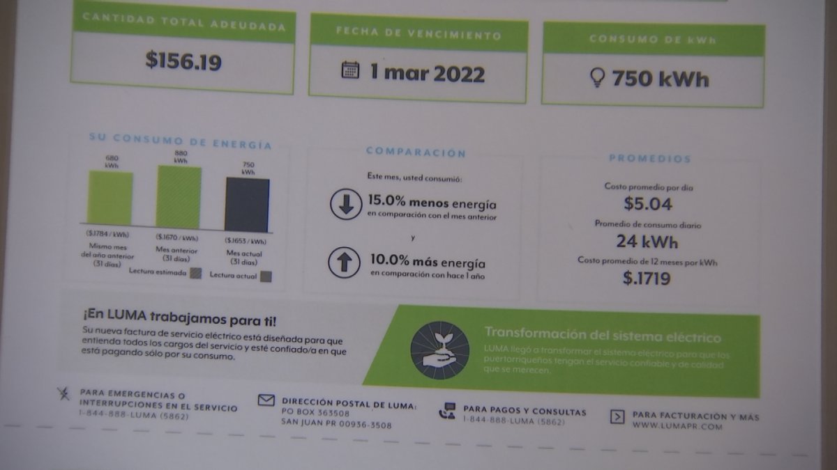 LUMA solicita aumento en la factura debido al costo del combustible ...