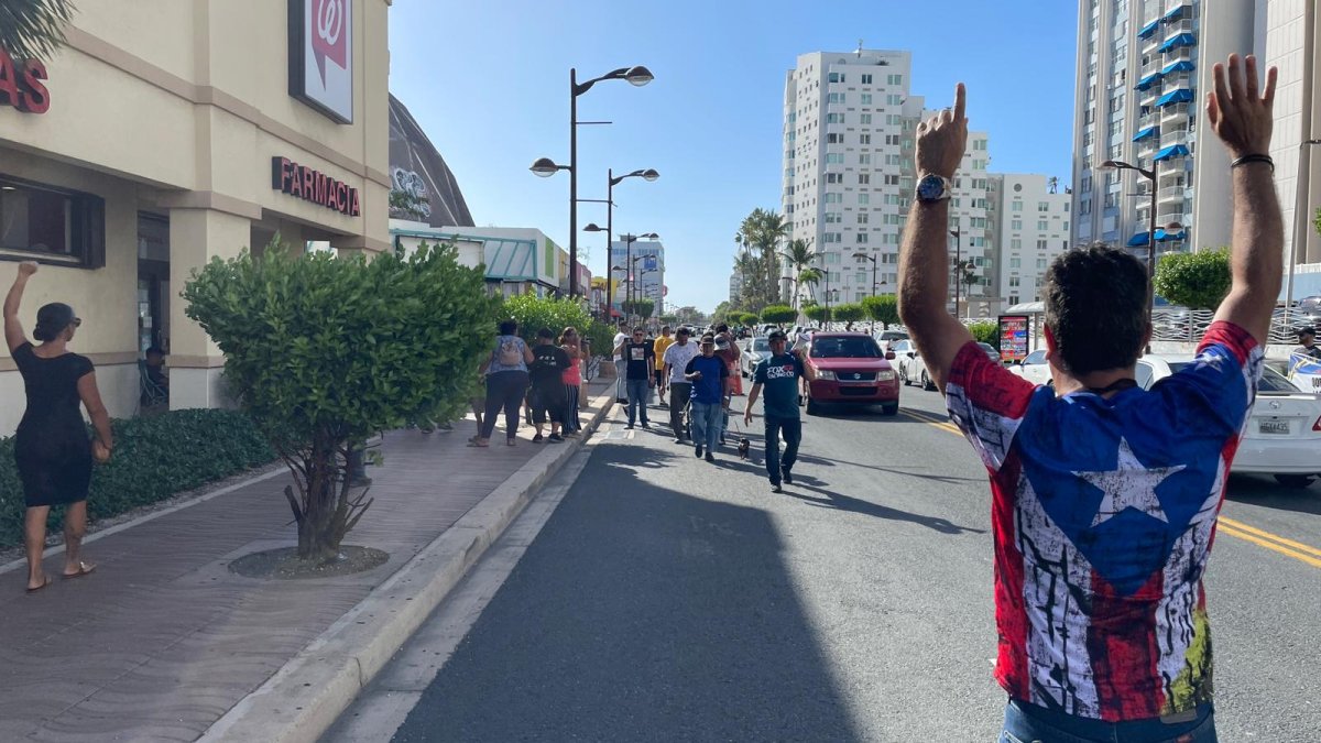 Reportan protesta en avenida Isla Verde en Carolina – Telemundo Puerto Rico