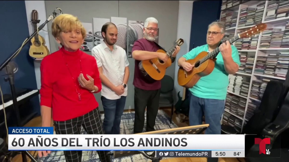 Grande el evento de los 60 años del “Trío los Andinos” – Telemundo ...