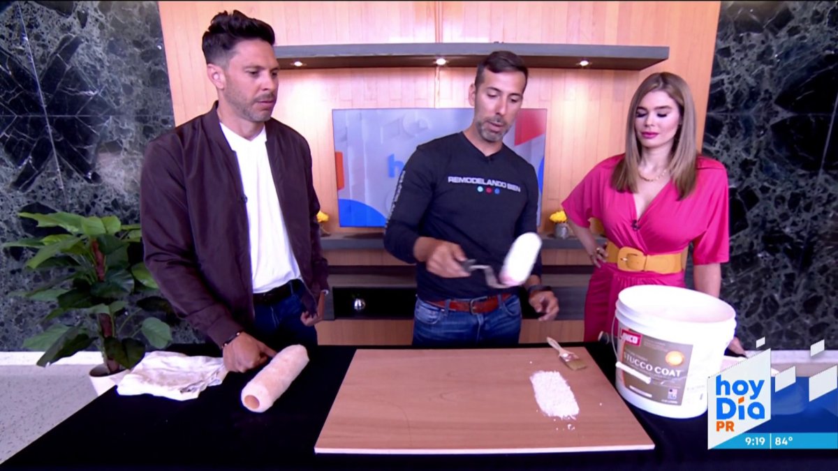 Cómo reparar el estucado del techo – Telemundo Puerto Rico