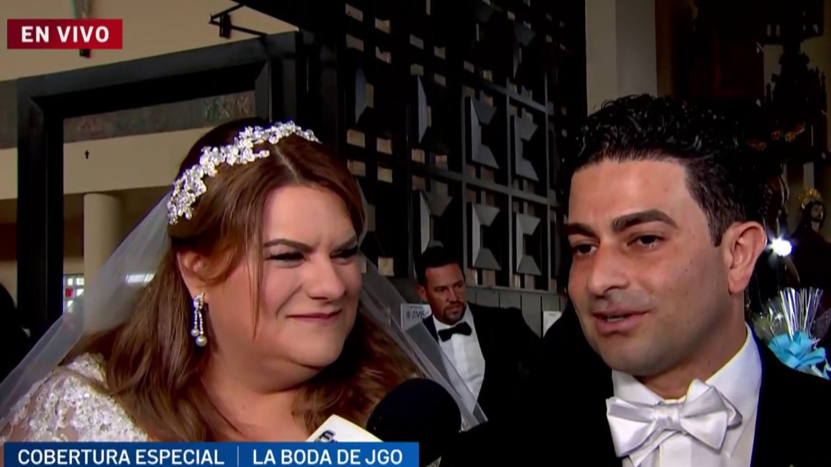 Primeras expresiones de JGo y Yovin tras convertirse en esposos ...