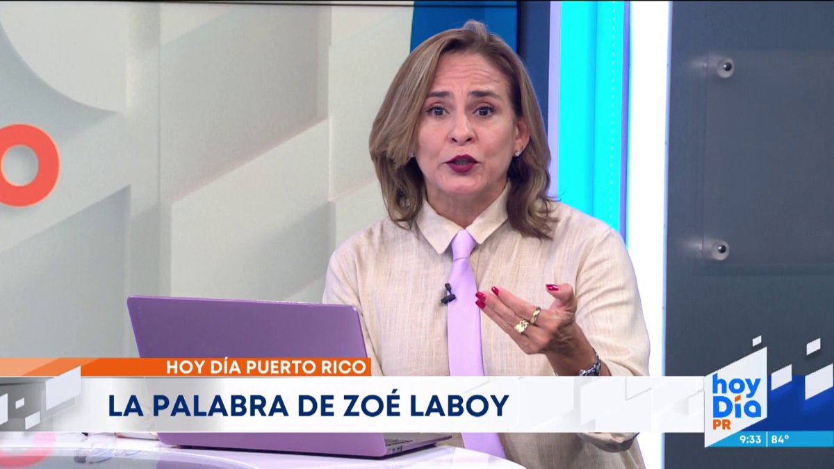 La palabra de Zoé Laboy – Telemundo Puerto Rico