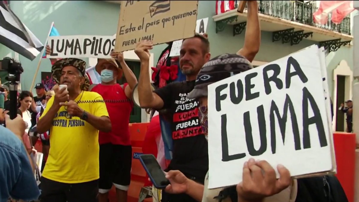 “LUMA, pa’ fuera”: Ciudadanos se muestran indignados ante la ...