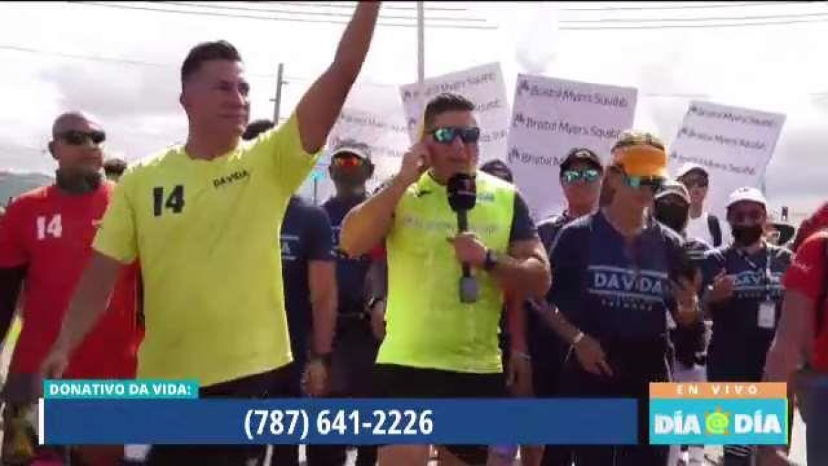 ¡Vamos Raymond! Así comenzó la caminata Da Vida – Telemundo Puerto Rico