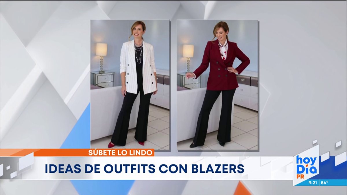 Súbete lo lindo: cómo lucir outfits con blazers – Telemundo Puerto Rico