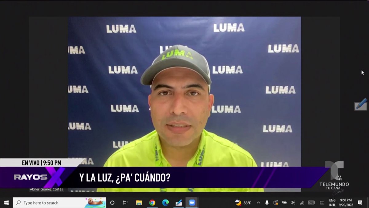 LUMA dice ahora que tardará más energizar gran parte de Puerto Rico ...