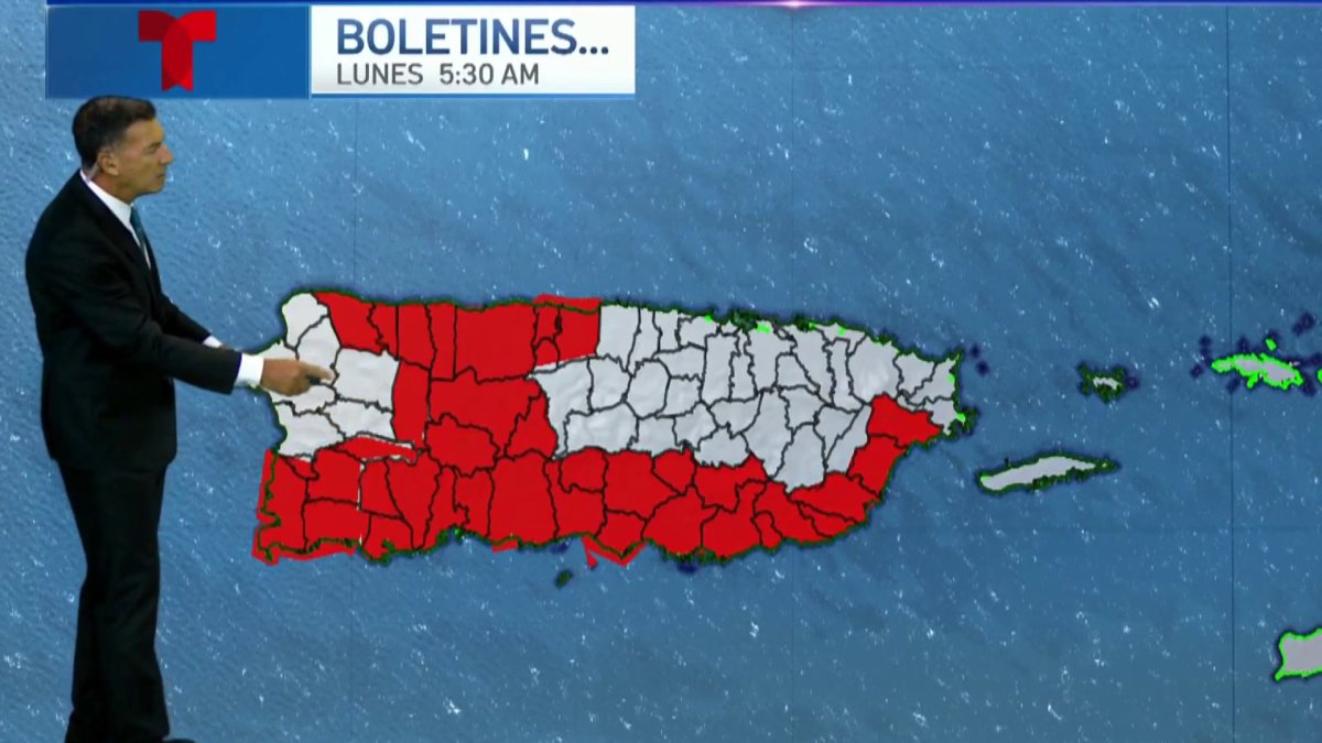 Aviso de inundaciones para 10 pueblos del sur y sureste – Telemundo ...