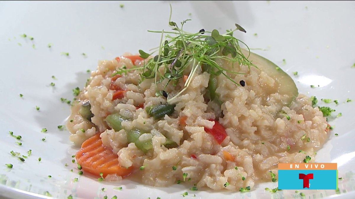 Cocina al día | Risotto de vegetales – Telemundo Puerto Rico