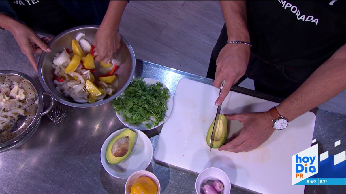 Sazón al día | Ensalada de bacalao y apio del país – Telemundo Puerto Rico