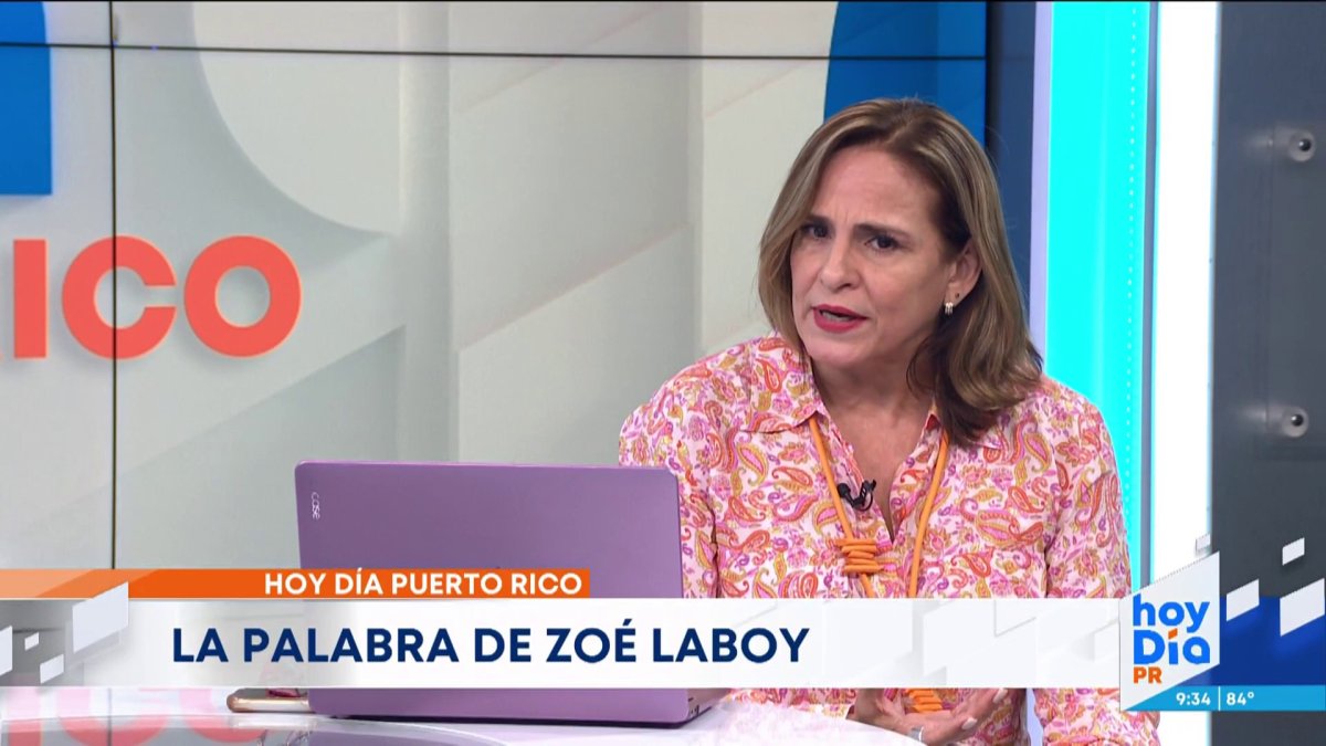 La palabra de Zoé Laboy – Telemundo Puerto Rico