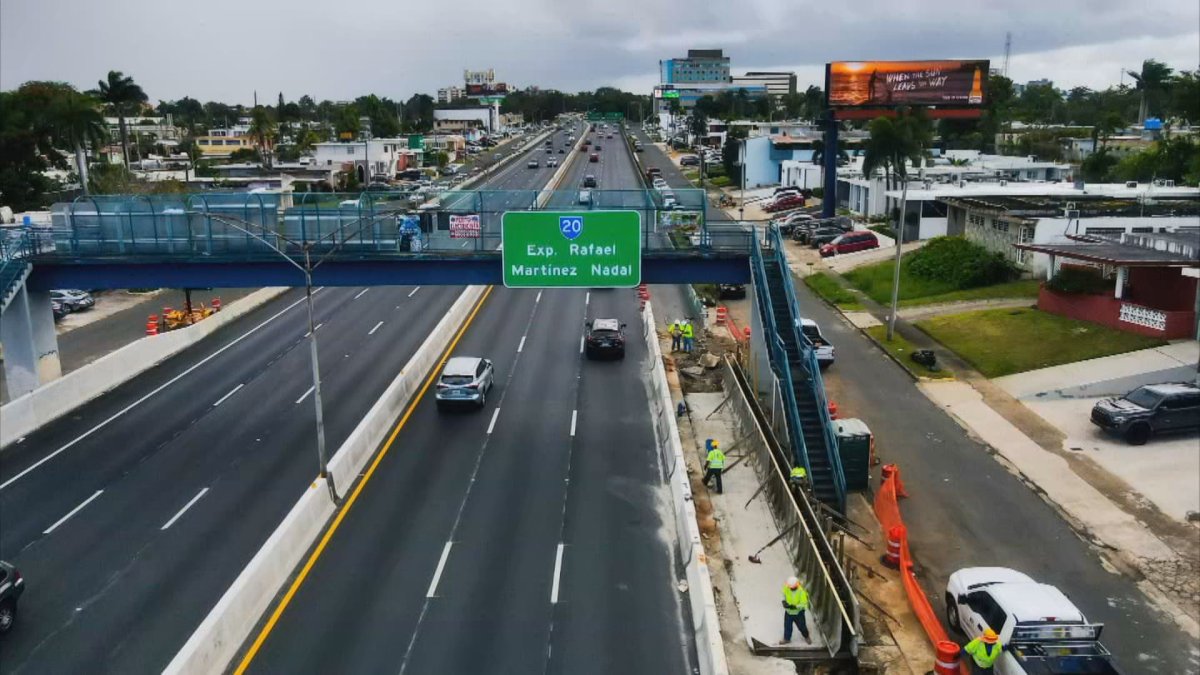 Anuncian cierre de carril en el expreso Martínez Nadal – Telemundo ...