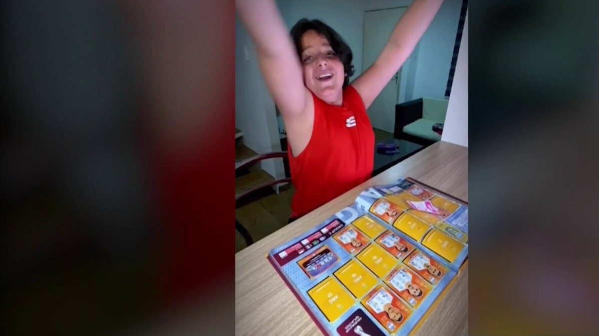 Niño de 11 años comparte proceso de traducir el álbum Panini al Braile ...