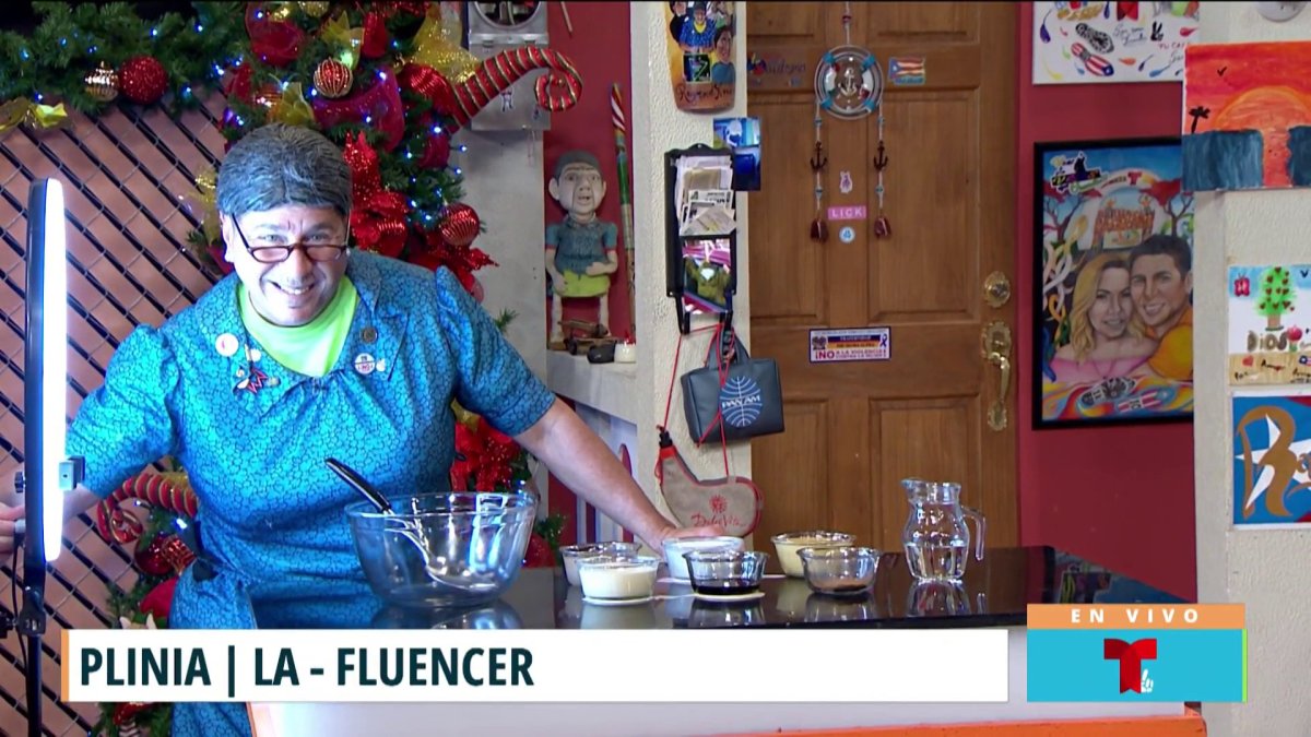 Plinia se estrena como “fluencer” y te enseña cómo hacer coquito ...