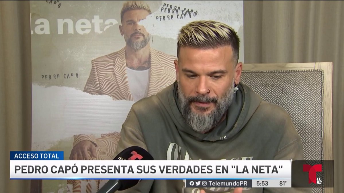 Pedro Capó presenta sus verdades en “La Neta” – Telemundo Puerto Rico