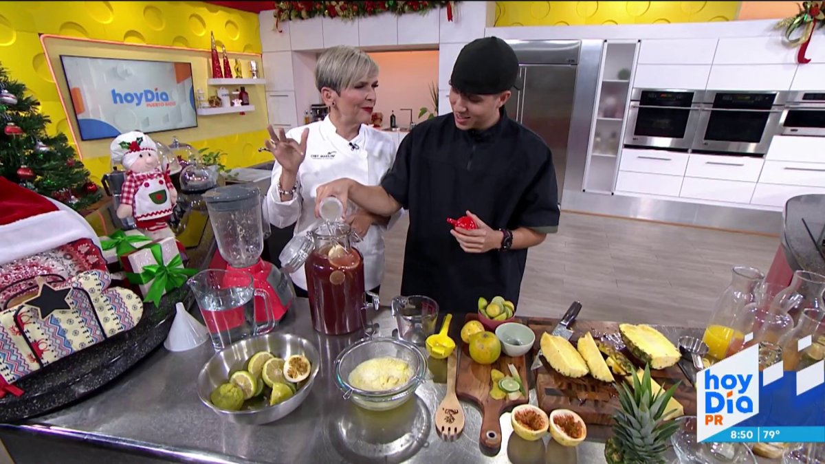 Sazón al día con BoriLicious | Sangría – Telemundo Puerto Rico