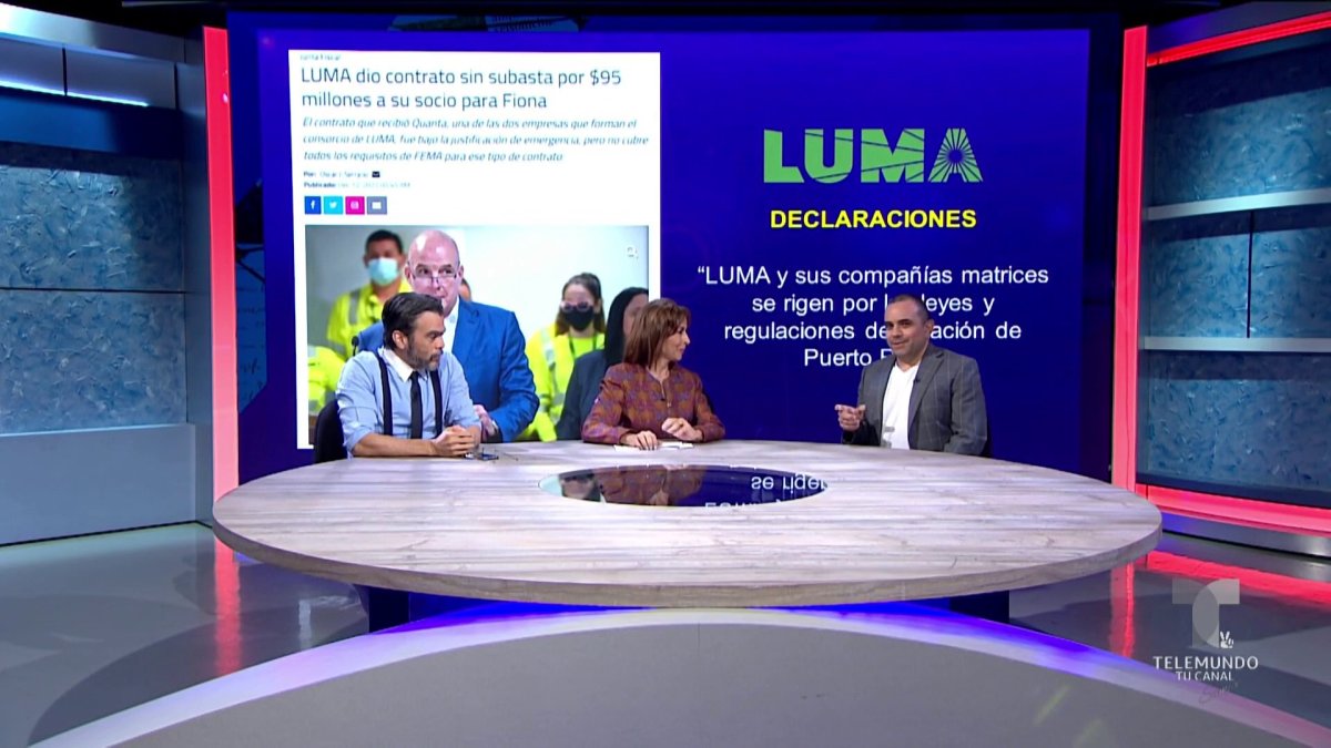 ¿LUMA contrata a LUMA? – Telemundo Puerto Rico