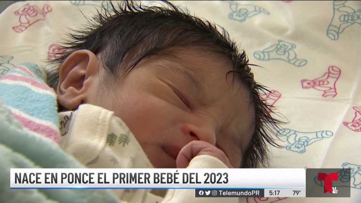 Matías Emmanuel: el primer bebé del 2023 nace en Ponce – Telemundo ...