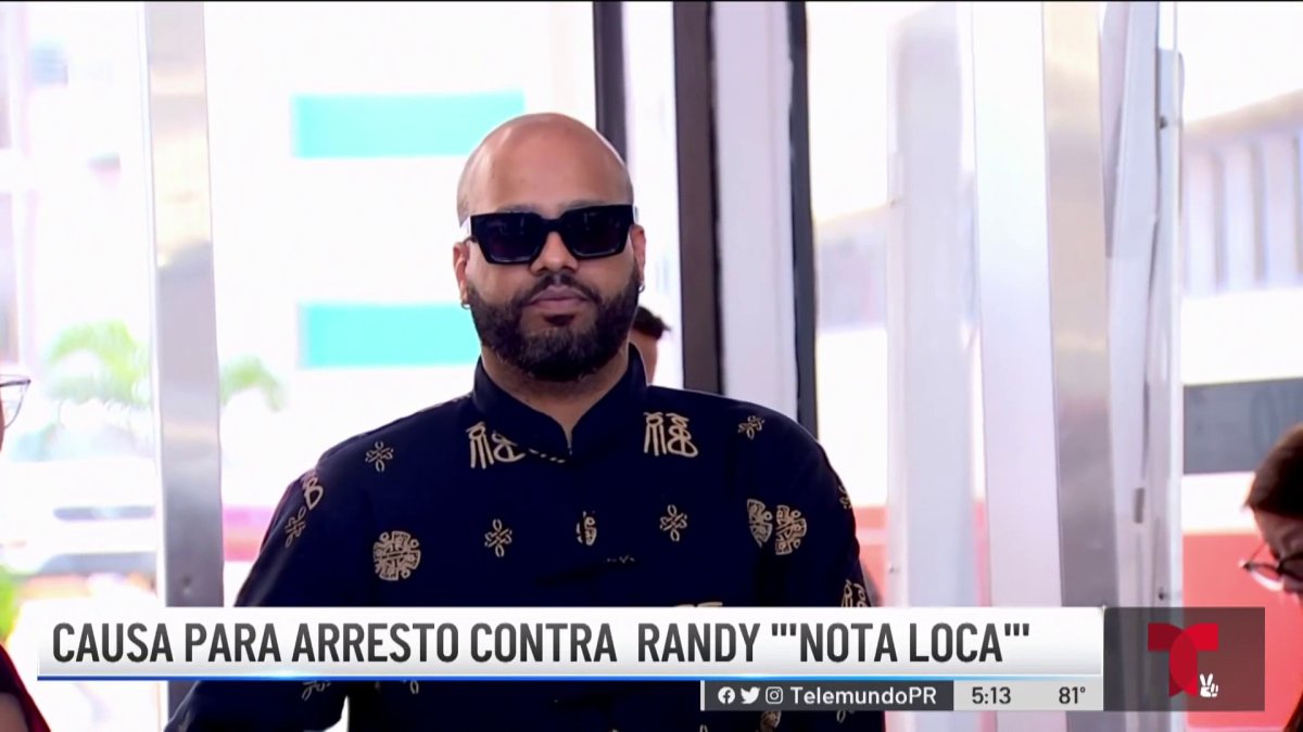 Causa para arresto contra reguetonero Randy “Nota loca” – Telemundo ...