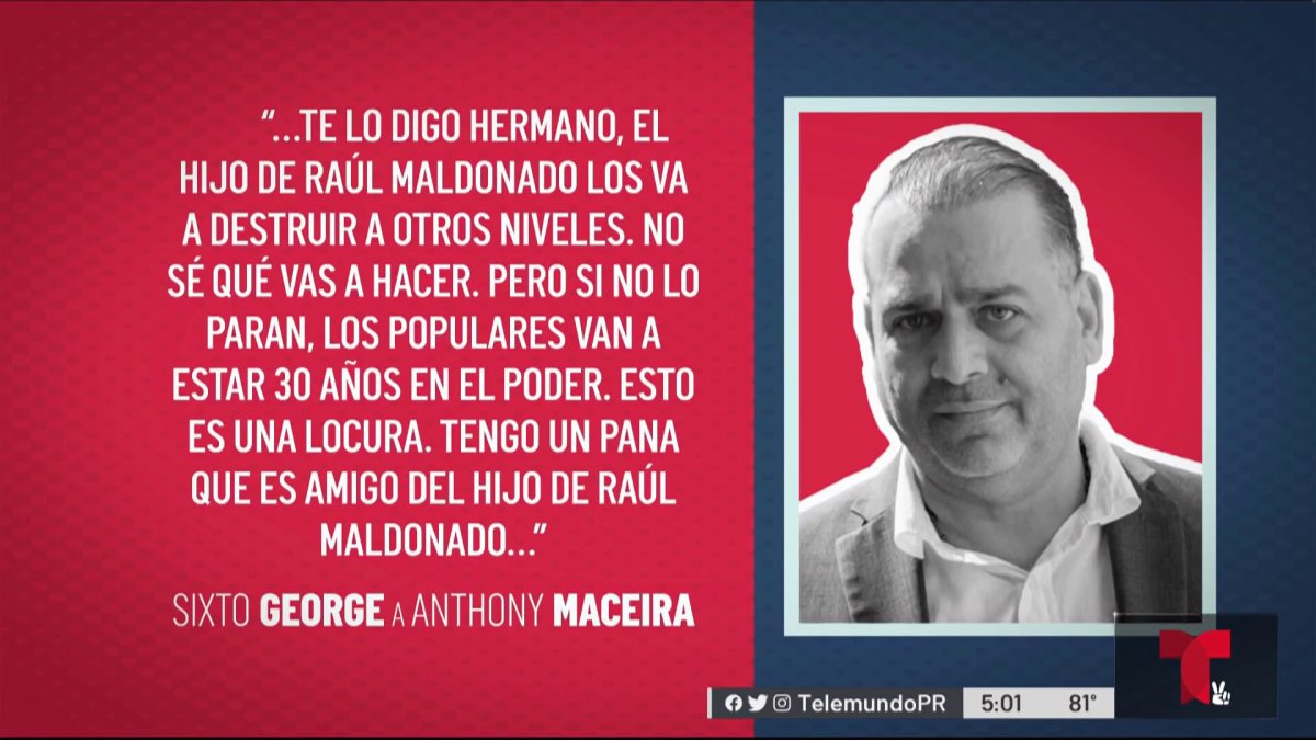 Anthony Maceira alega sintió miedo al recibir mensajes de Sixto George ...