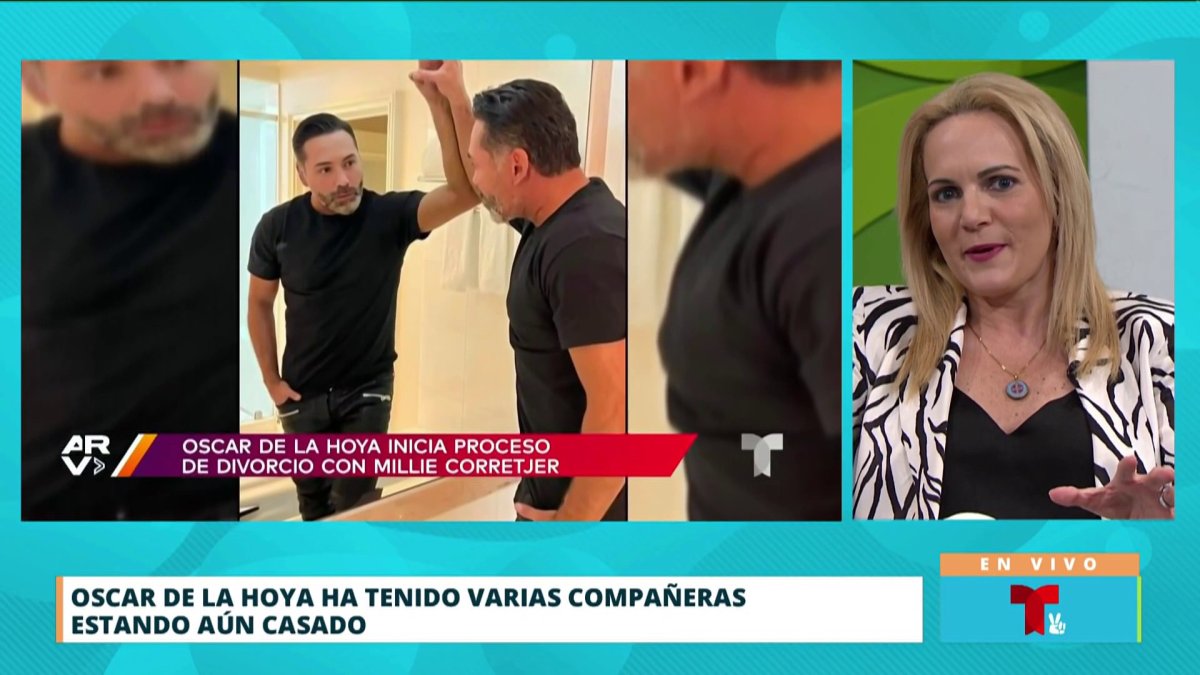 Óscar de la Hoya le pide el divorcio a Millie Corretjer – Telemundo ...