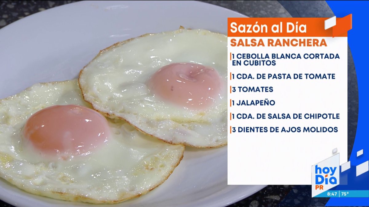 Sazón al Día: salsa ranchera – Telemundo Puerto Rico