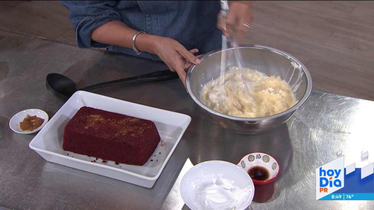 Cómo hacer tres leches de red velvet – Telemundo Puerto Rico