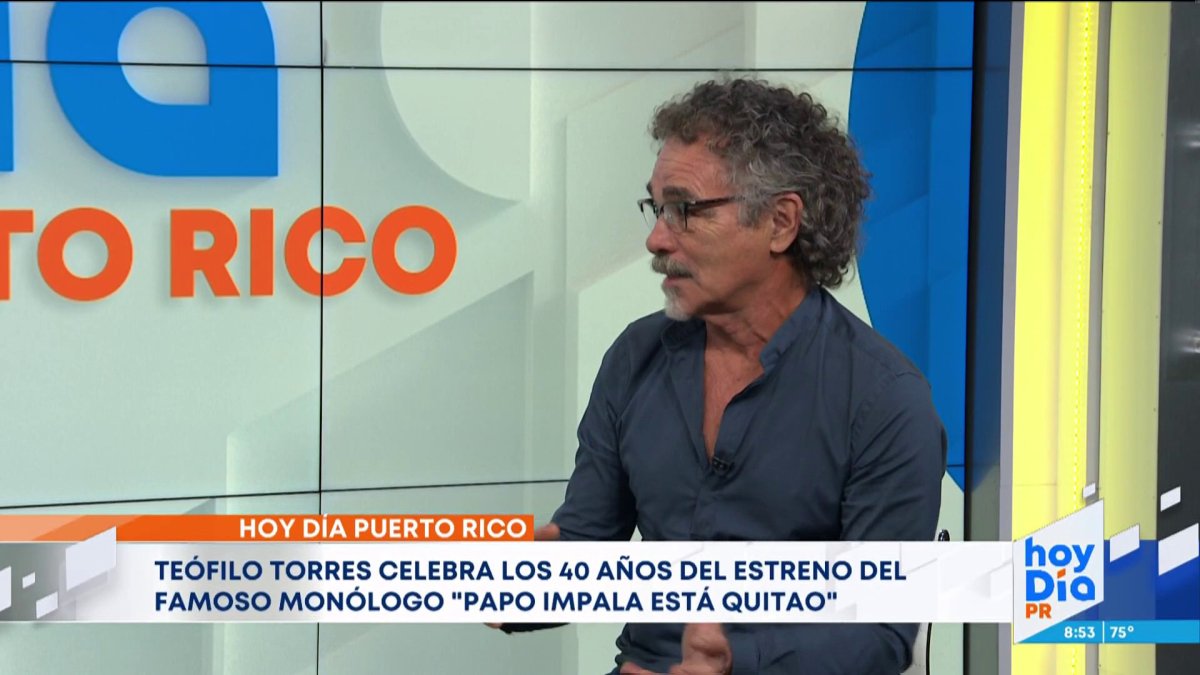 Teófilo Torres celebrará los 40 años del estreno de famoso monólogo ...