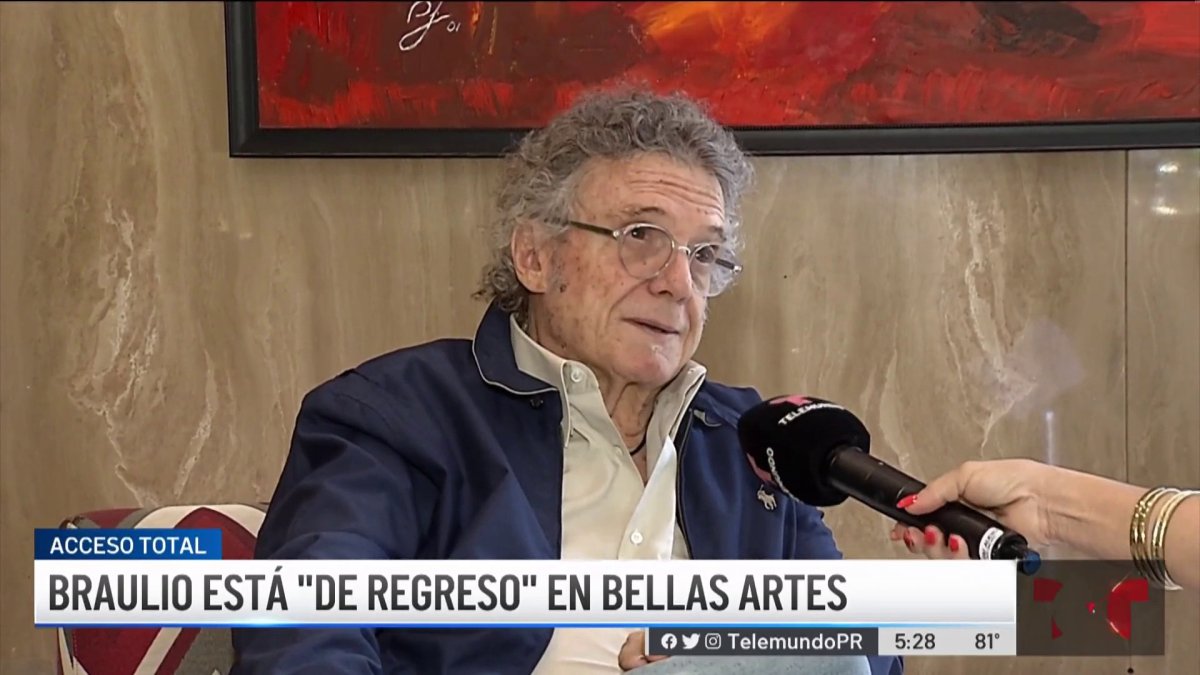 El cantautor español Braulio está “De Regreso” en concierto – Telemundo ...
