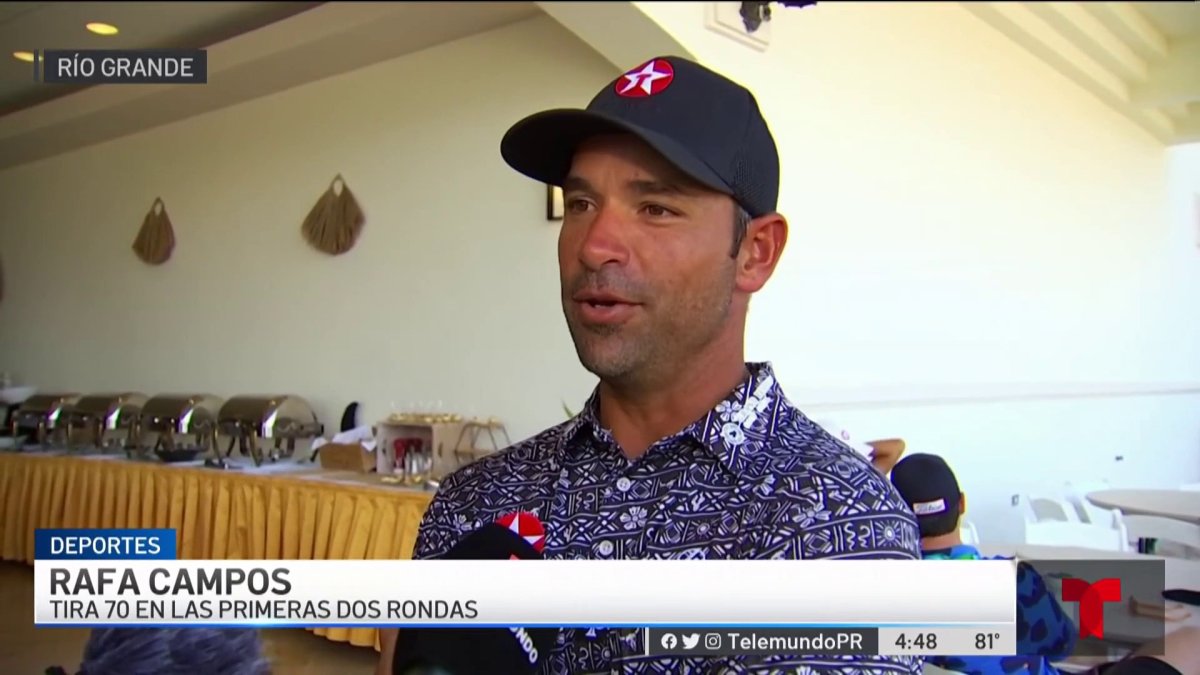 Buen cierre de segunda ronda para Rafa Campos en el PR Open – Telemundo ...