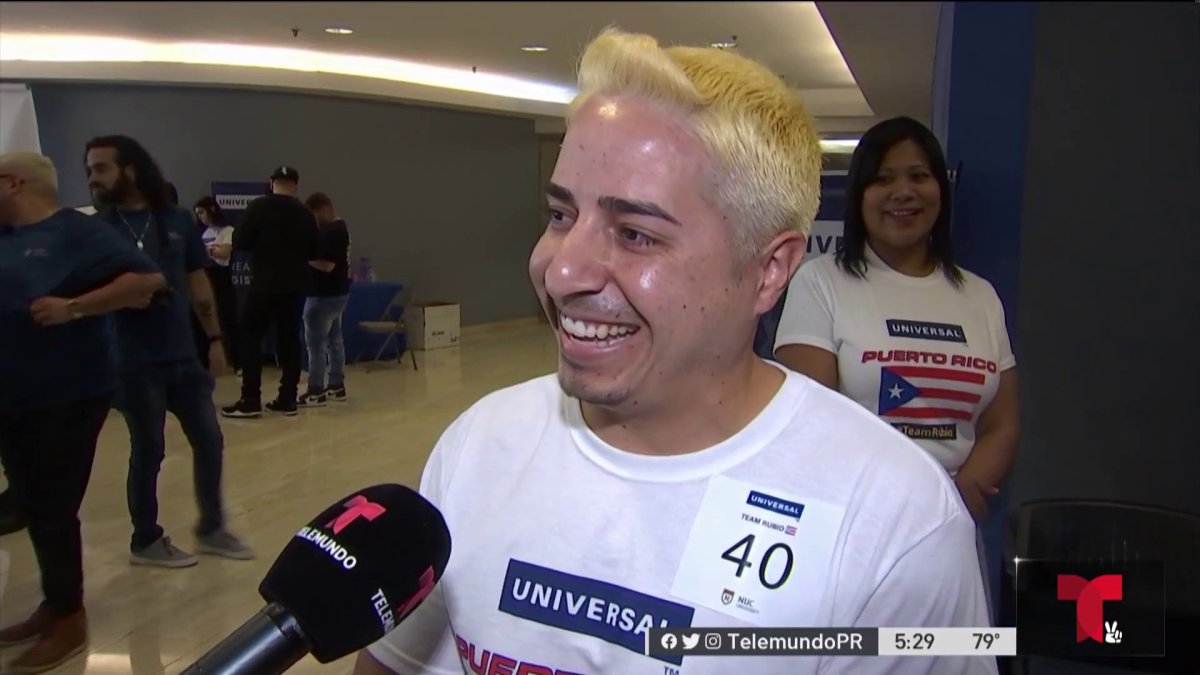 Fanáticos se pintan el pelo para apoyar al Team Rubio – Telemundo ...