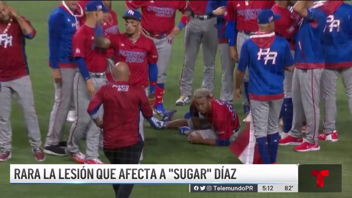 Médico explica cómo es la lesión de Sugar Díaz – Telemundo Puerto Rico