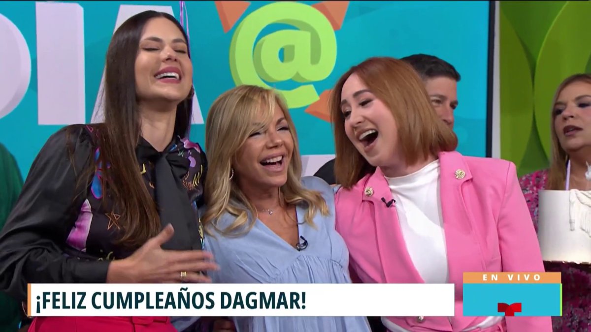 ¡Felicidades Dagmar! Día a Día la sorprende con un mariachi en su ...