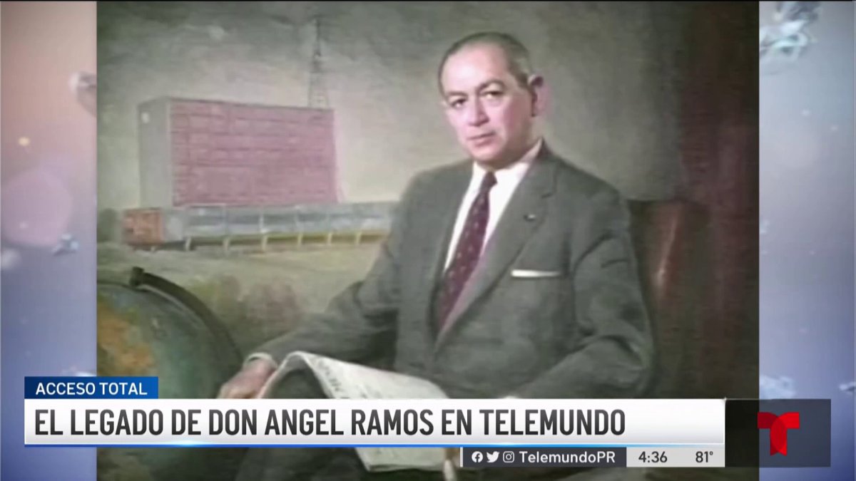 La visión y el enorme legado de Don Ángel Ramos – Telemundo Puerto Rico